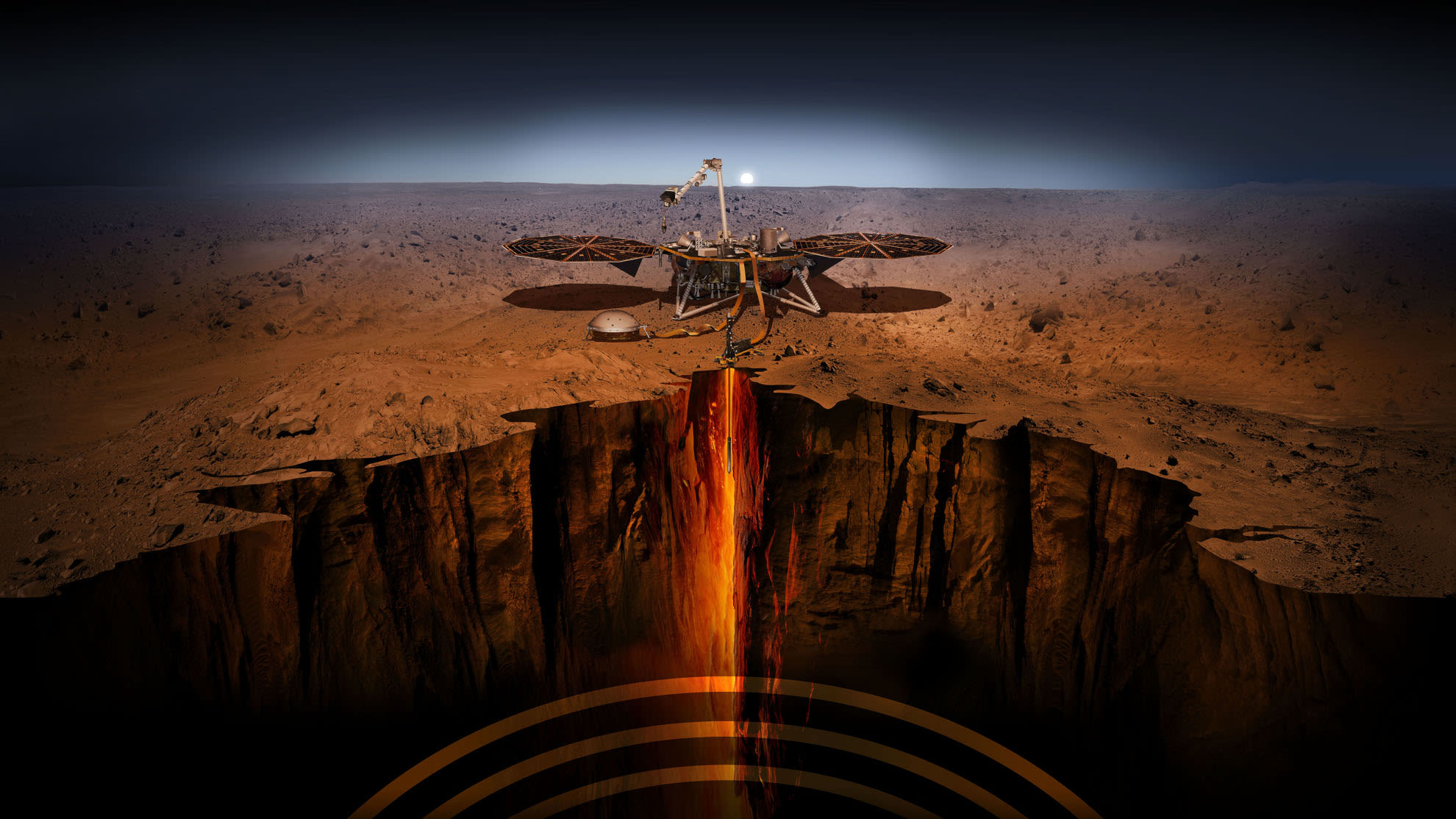 Scientists discover Mars has 'oceans of water' deep underground - The ...