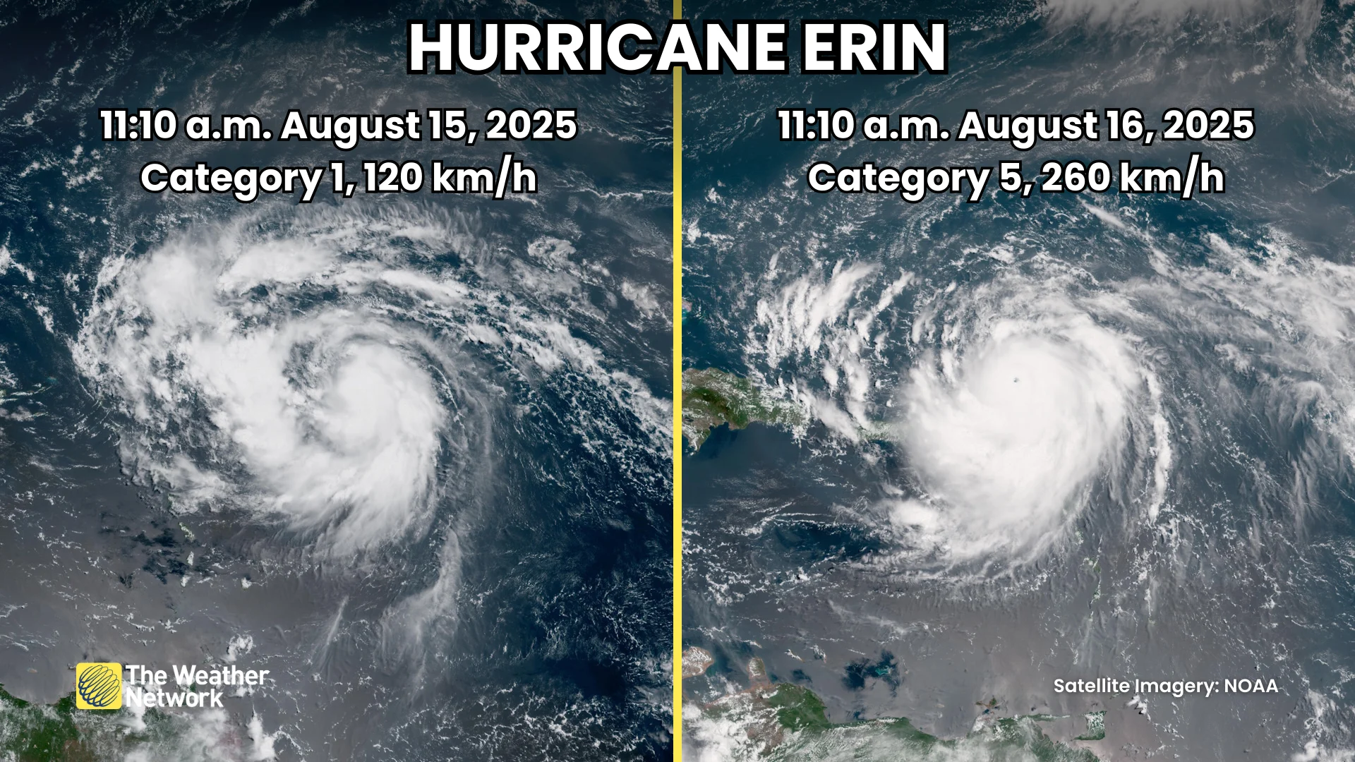 An inside look at Hurricane Erin’s astounding rise to Category 5 - The ...