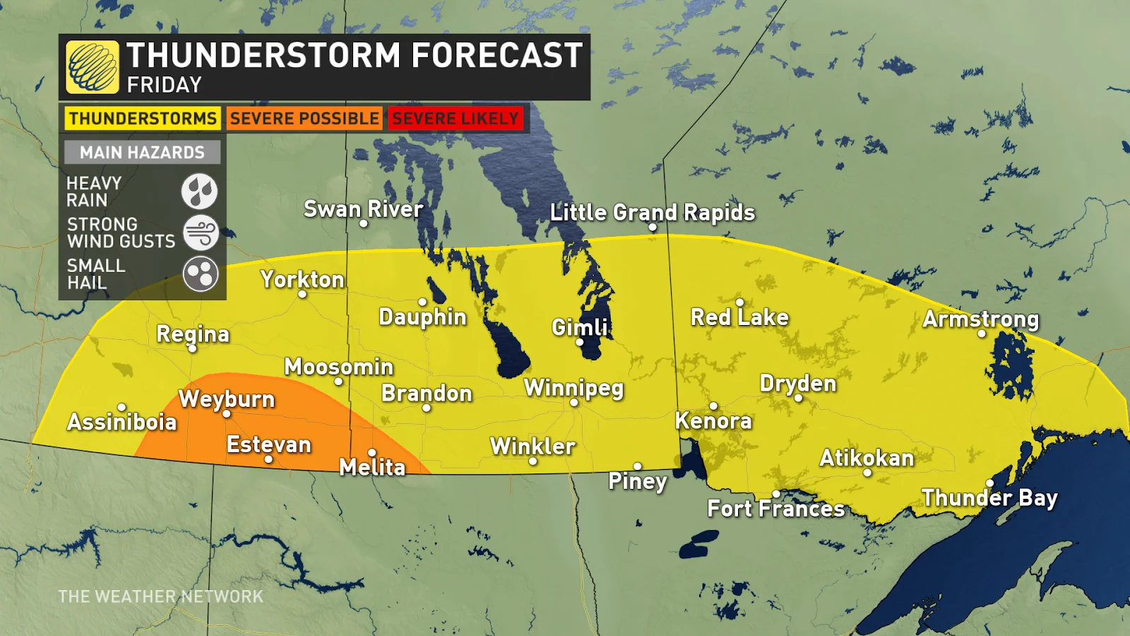Drenching rains, storms raise flooding risk in Saskatchewan, Manitoba ...