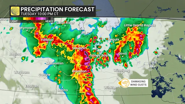 Hail and tornado risk return to Saskatchewan and Manitoba - The Weather ...