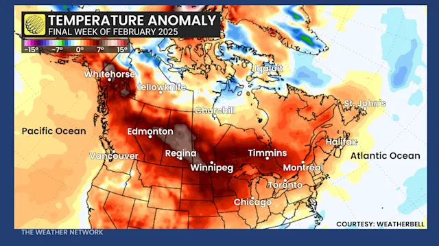 Canada to see March madness as winter transitions to spring - The ...