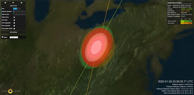 Two dead satellites nearly collided in space on Wednesday night - The ...
