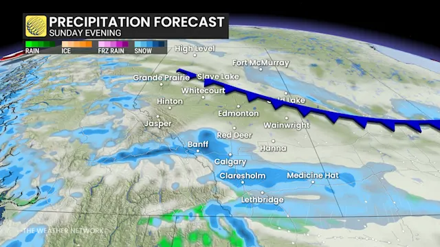 Weekend travel alert with high winds and snow in Alberta - The Weather ...