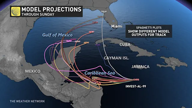 Exceptional, tropical ocean heat will fuel the rise of soon-to-be Sara ...