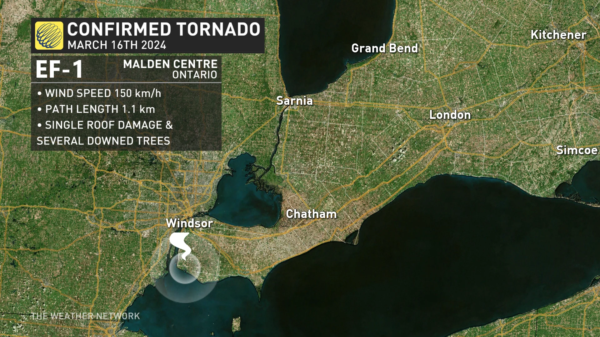 Canada's first tornado of the year ties Ontario's earliest on record - The Weather Network