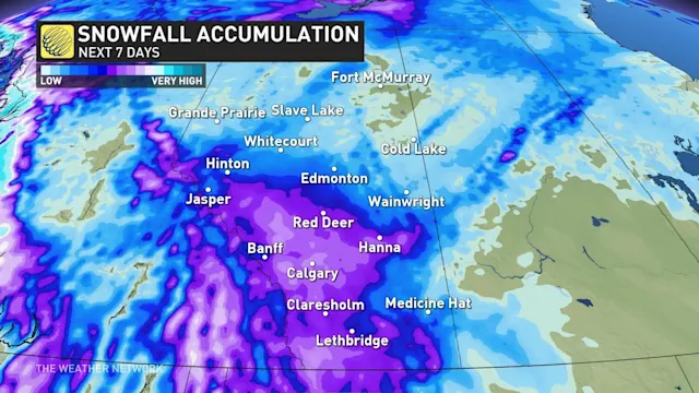 Gusty winds funnel record warmth into Alberta to start the week - The ...