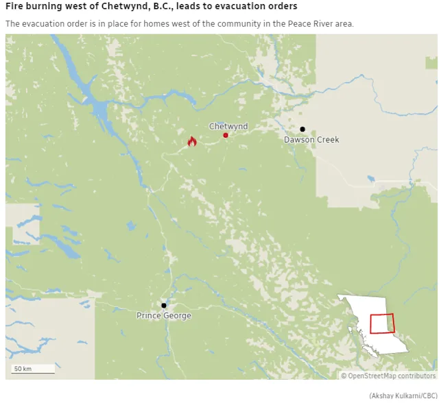 Evacuation order lifted in northeast B.C. as fire conditions ease - The ...
