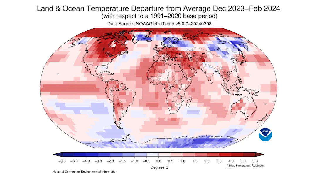 Winter 2023-2024 shattered records as Canada's warmest ever - The ...