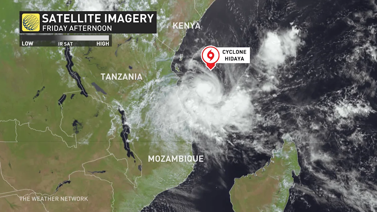 Historic tropical cyclone threatens Tanzania with major flooding - The ...
