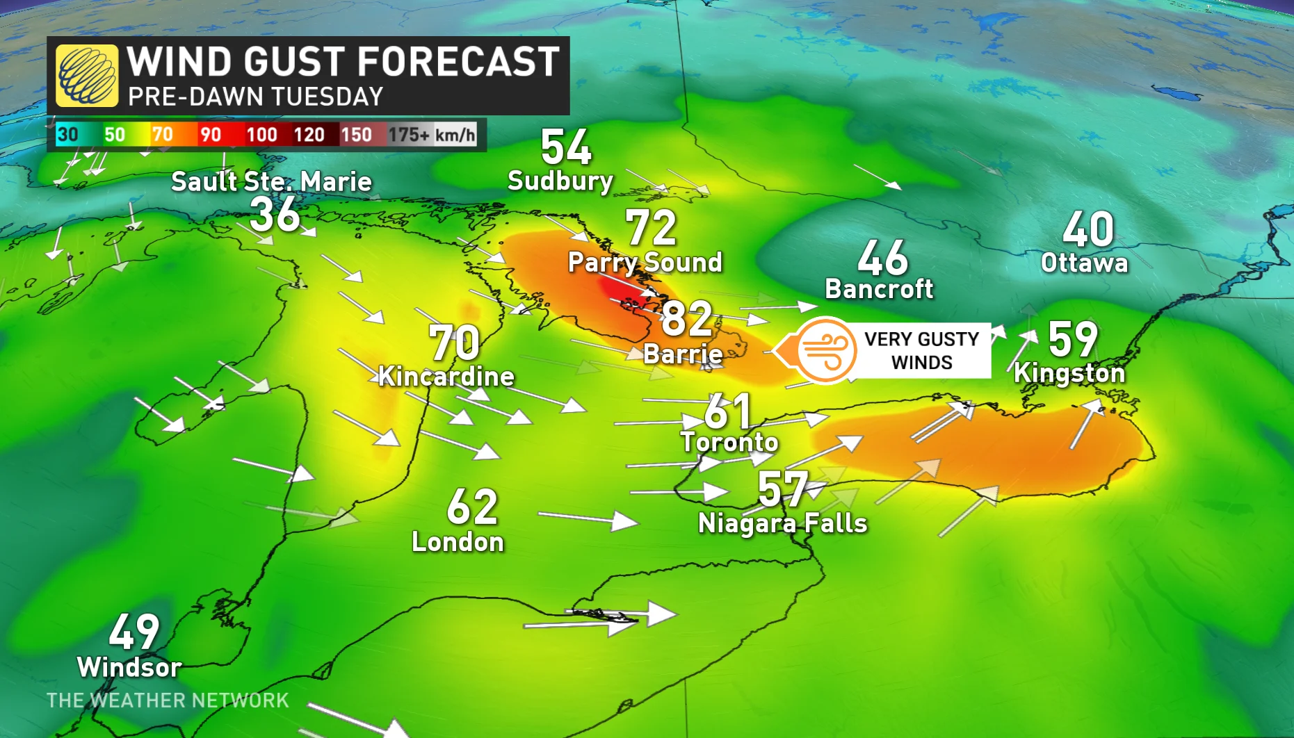 Some will see 15-25 cm of snow as Arctic air spills into Ontario - The ...