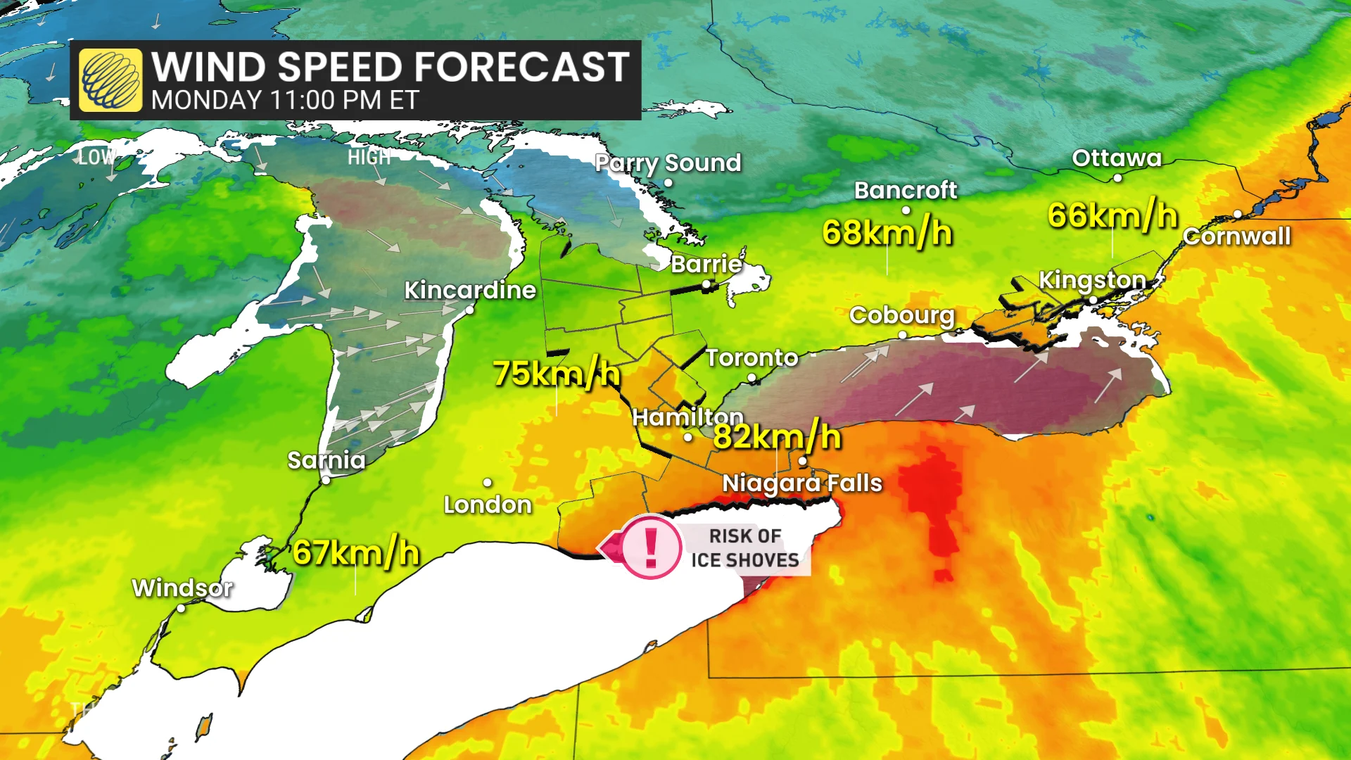 Travel in Ontario remains treacherous amid blustery winds and snow ...