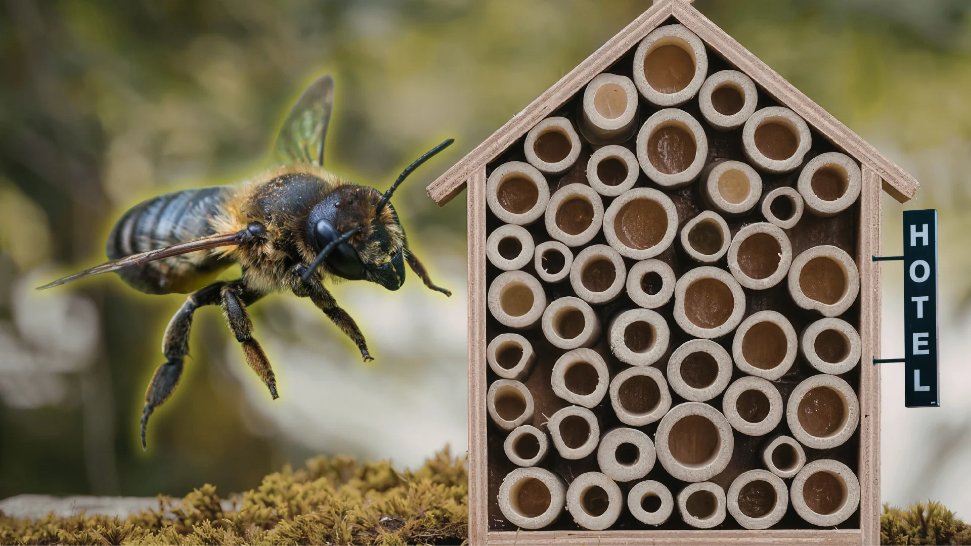 Bee hotels: What they are and how to make one - The Weather Network