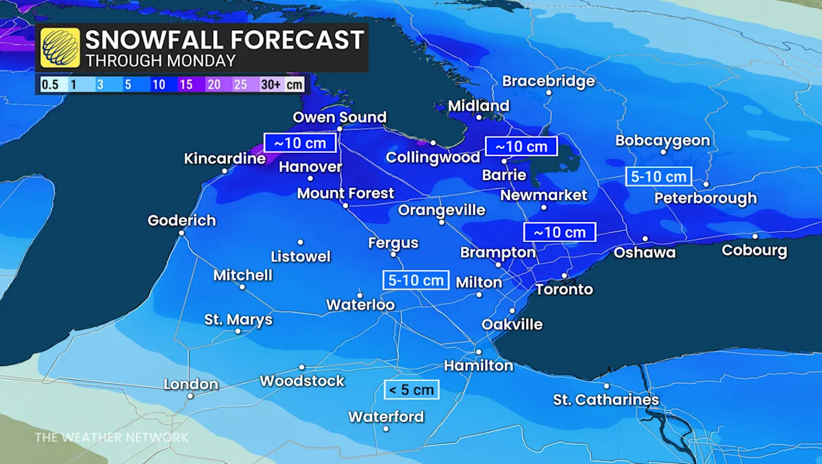 Snow to disrupt your morning commute across southern Ontario - The ...
