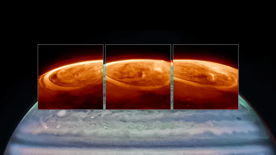 Webb captures Jupiter's surprisingly active Northern Lights - The ...