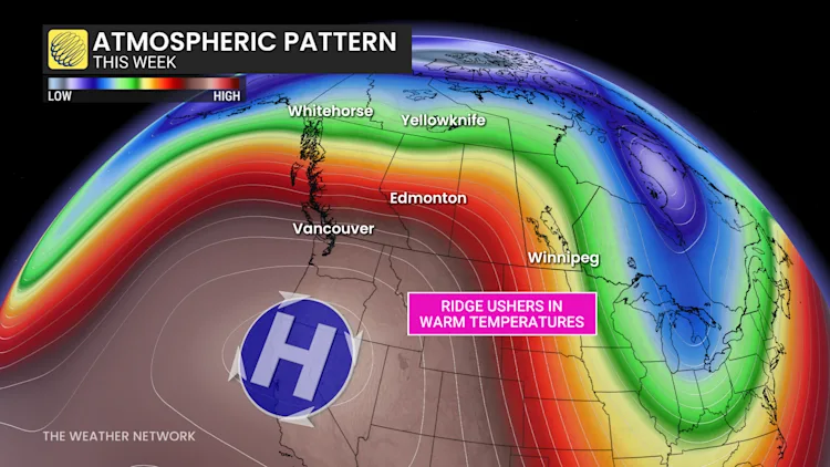 Potential for Canada's first 20°C of the year in Alberta...in January ...