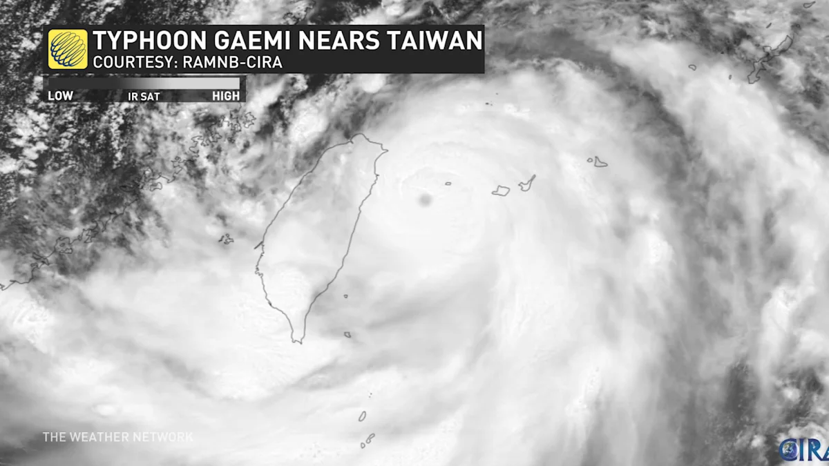 Typhoon set to bring a warm start to August for parts of Canada - The ...
