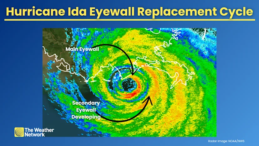 A hurricane can explode in size after shedding its own eye - The ...