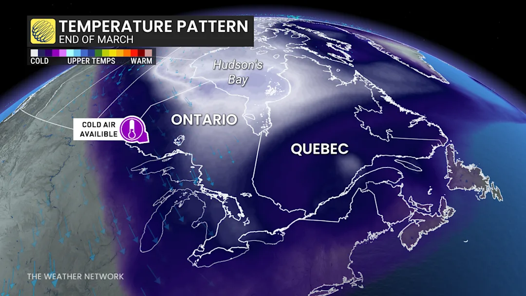 Clipper system to bring spring snowfall to parts of Ontario - The ...