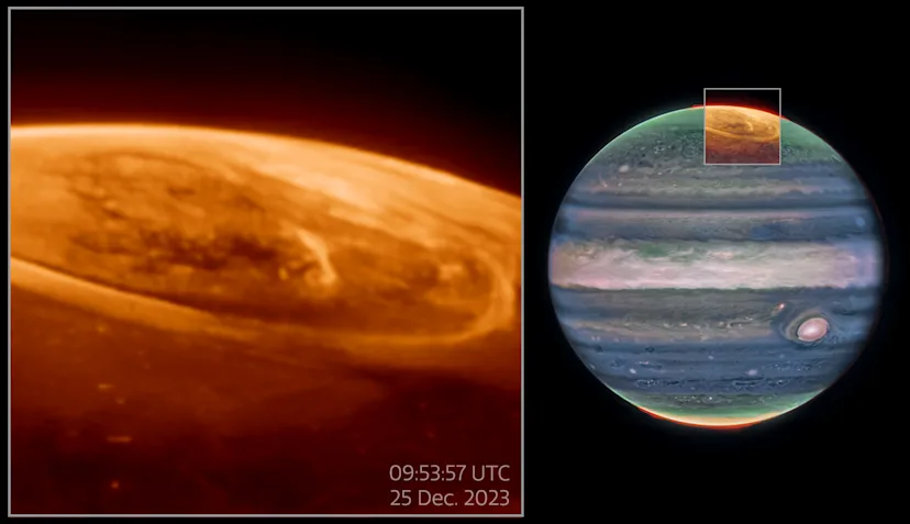 Webb captures Jupiter's surprisingly active Northern Lights - The ...