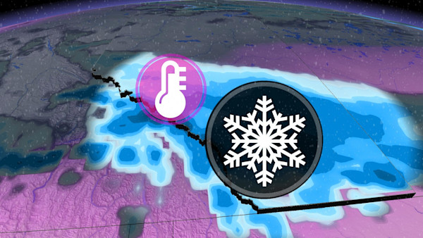 Atmospheric floodgates allow brisk air, hefty snowfall into Alberta ...