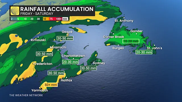 Hurricane Melissa may impact Atlantic Canada this weekend - The Weather ...