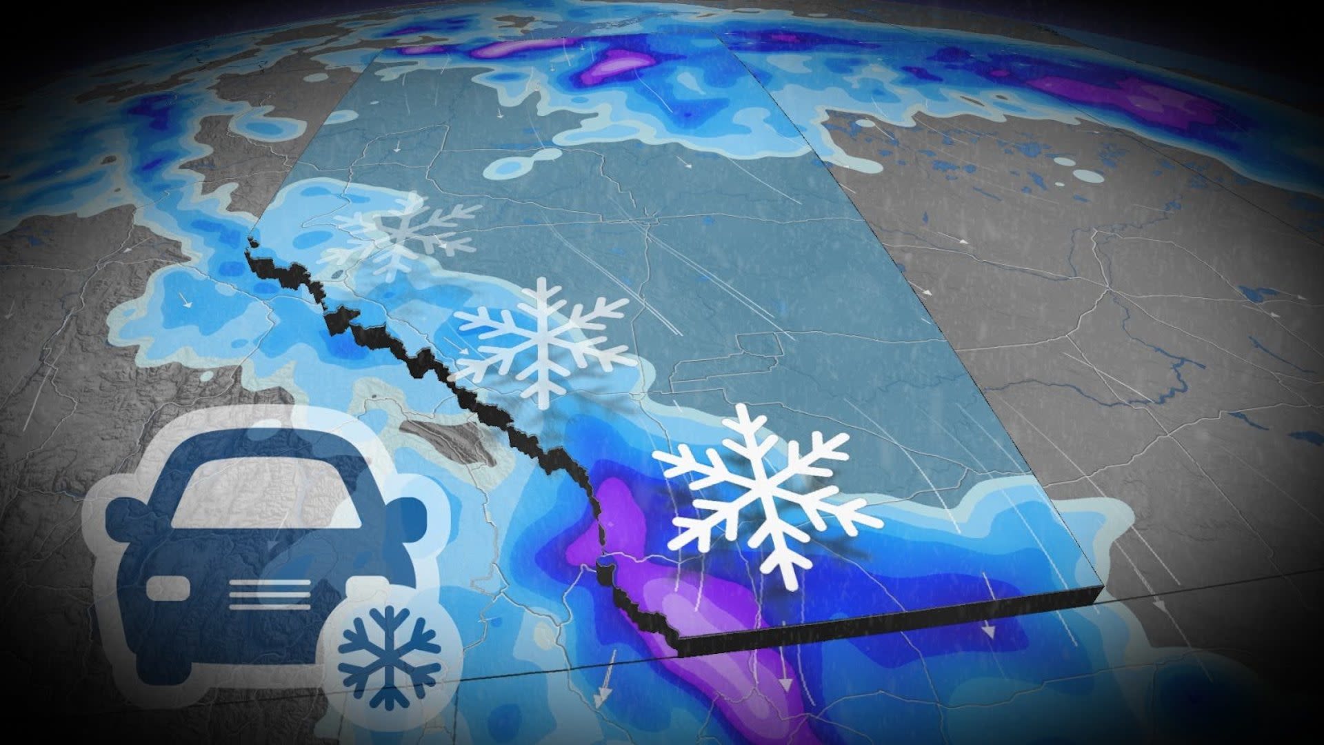 Disappearing warmth in Alberta replaced by 10-20 cm of snow for some - The Weather Network