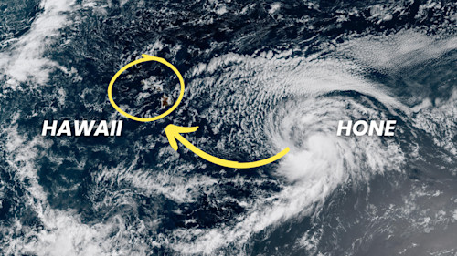 Hawaii on guard as tropical storm grows in the central Pacific - The ...
