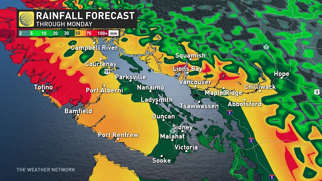 Fall windstorm aiming for B.C. coast could impact power, travel - The ...