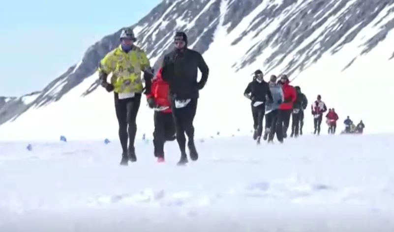 84-year-old Canadian completes epic marathon in Antarctica - The ...