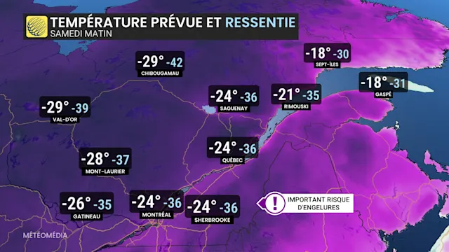Froid extrême : un week-end qui pourrait être lourd de conséquences ...