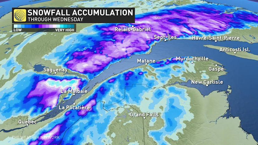 First snowfall of the season for parts of Quebec may impede travel ...