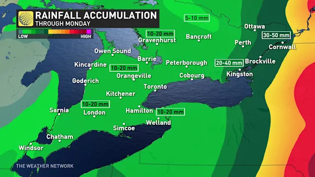 Week to kick off with lake-effect snow in Ontario after dreary Sunday ...