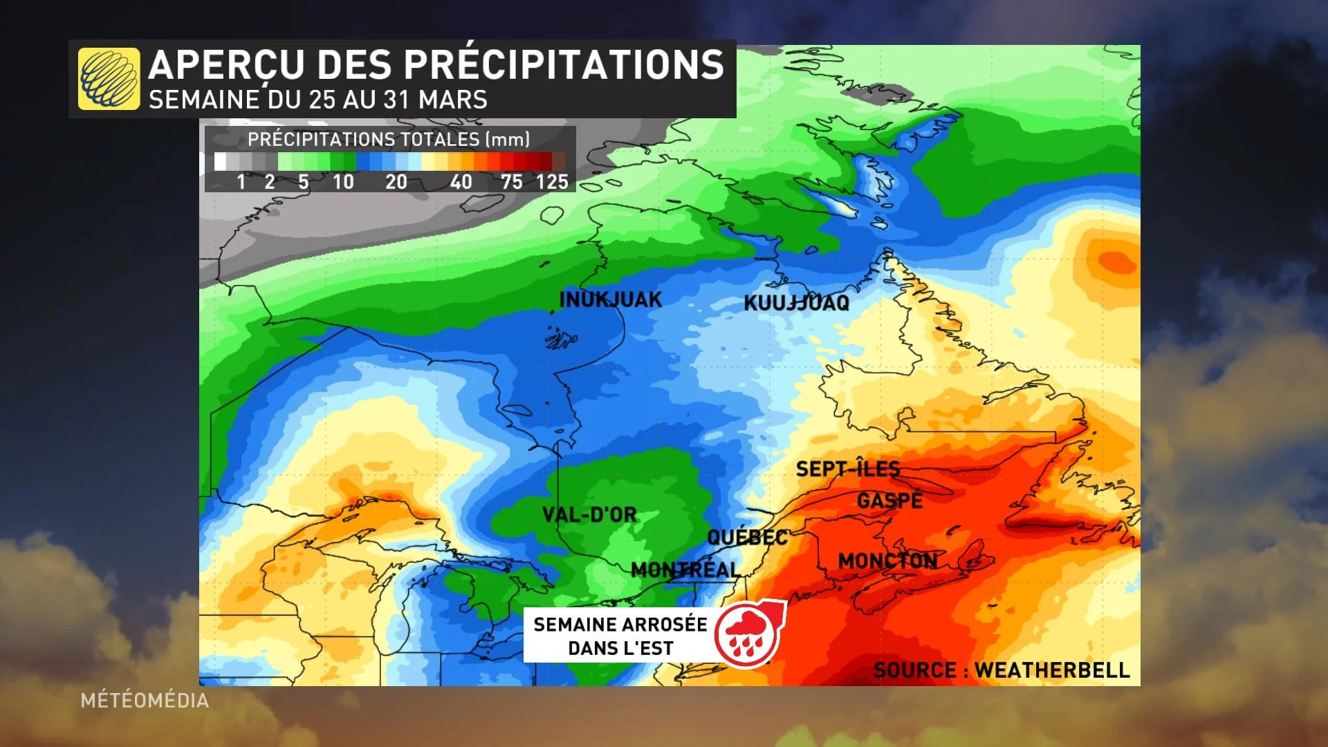 Le Québec scindé entre deux réalités cette semaine - MétéoMédia