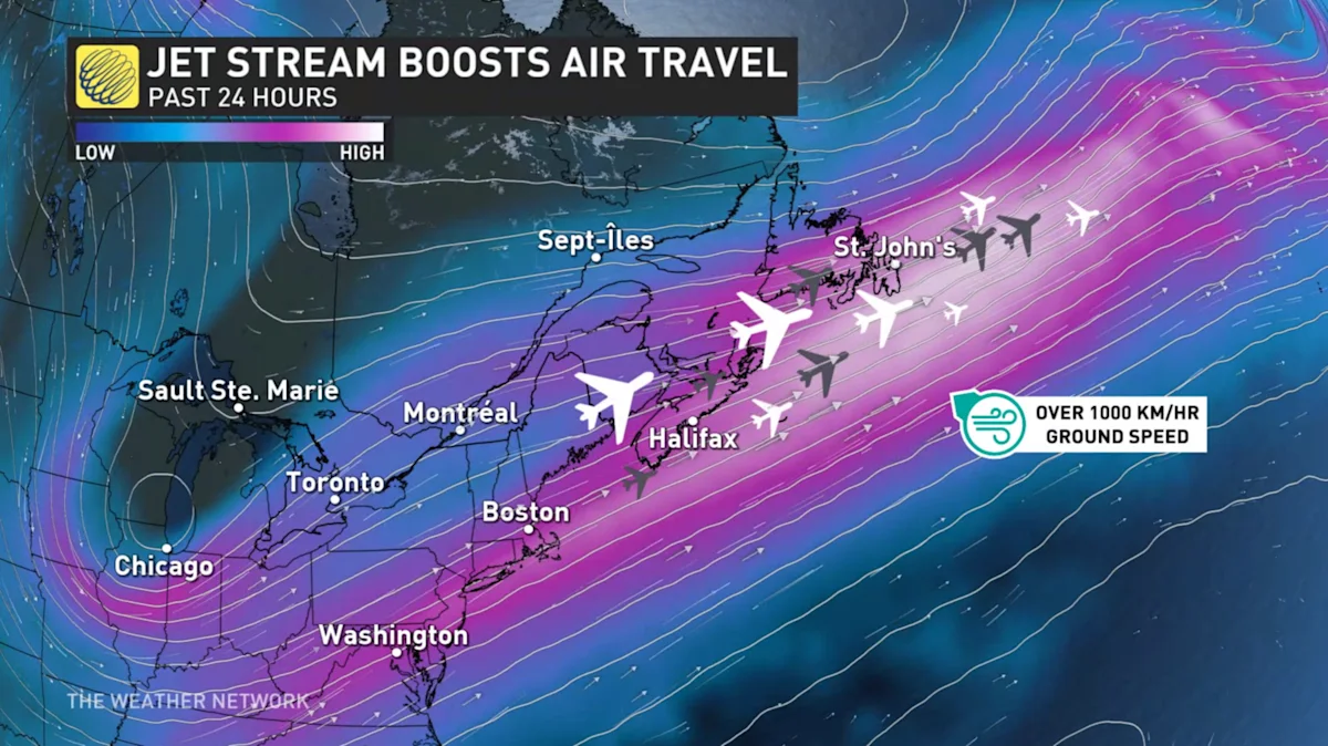 Canada’s strong jet stream creates a bomb cyclone that will hit the UK ...
