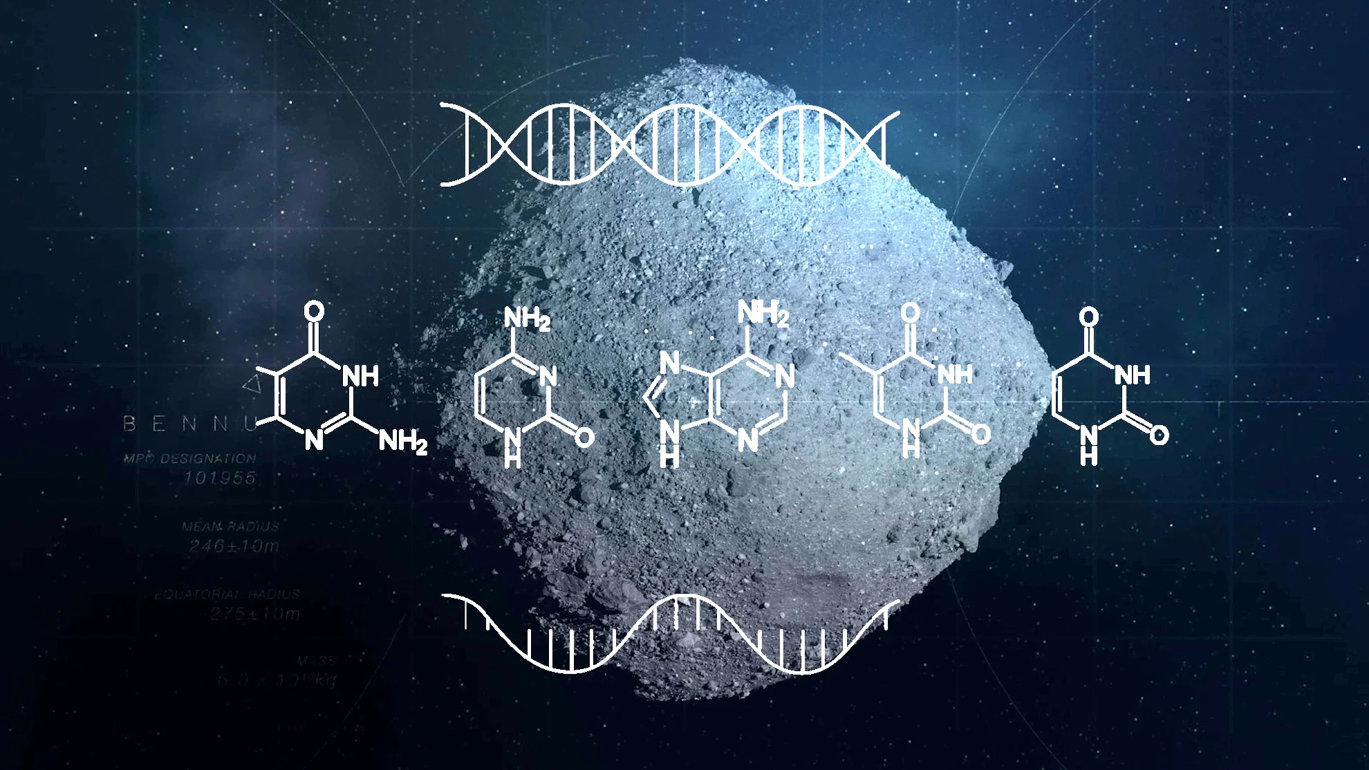 Surprisingly salty asteroid Bennu contains the building blocks of life - The Weather Network