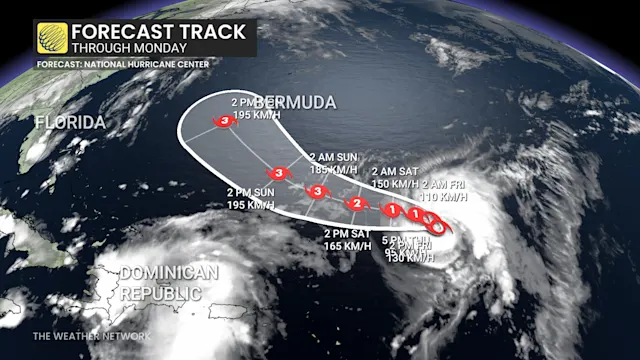 Major hurricane threat grows as two systems brew in the Atlantic - The ...