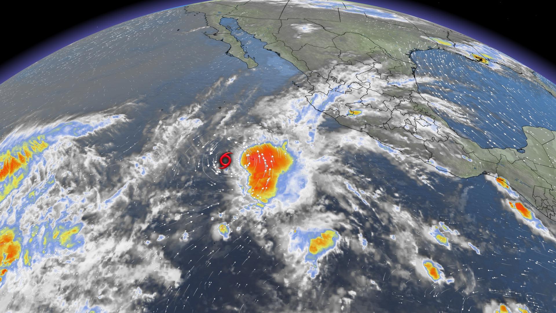 Andres, the earliest tropical storm of the eastern Pacific holds on ...