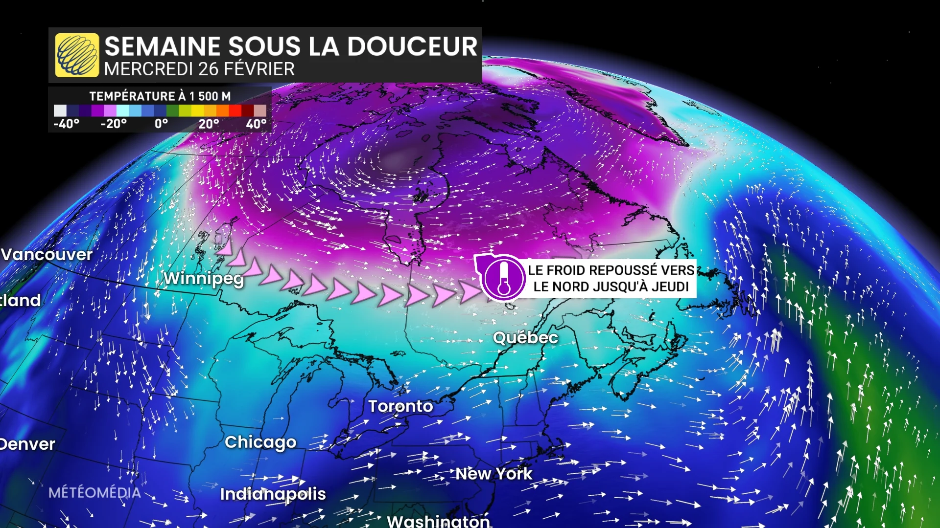 Une première en 2025 pour le sud du Québec - MétéoMédia