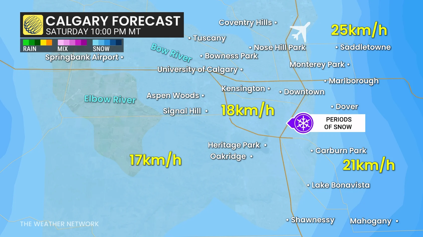 First snowfall this fall for Calgary, but it comes with a catch - The ...