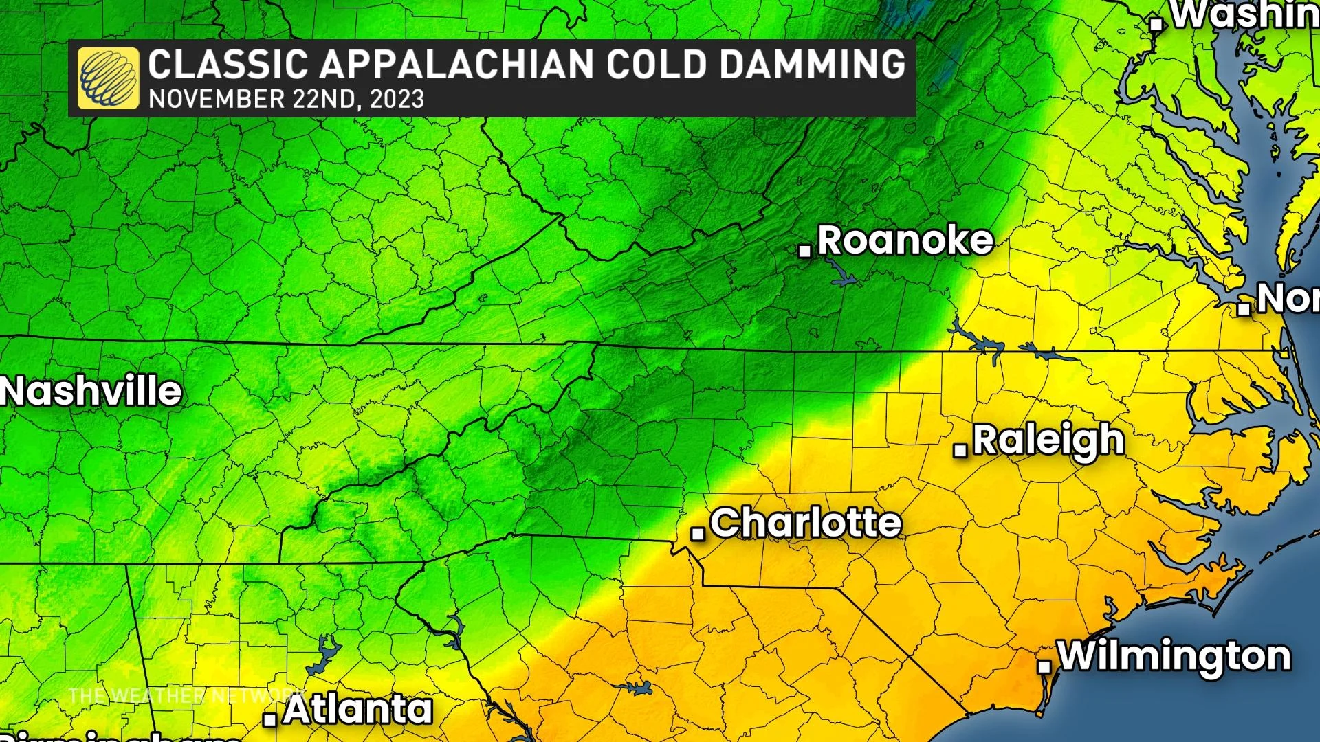 Cold air damming can grip towns in a lengthy, frigid gloom - The ...