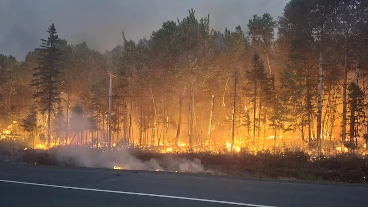 Moncton-area fire contained, while Miramichi blaze 'beyond control ...