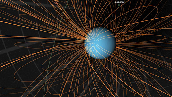 Voyager 2 flew through a giant magnetic gas bubble during Uranus flyby ...