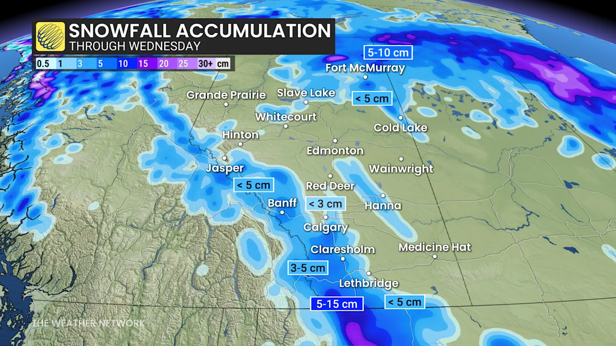 Don't let the warmer weather fool you, snow returns to Alberta soon ...