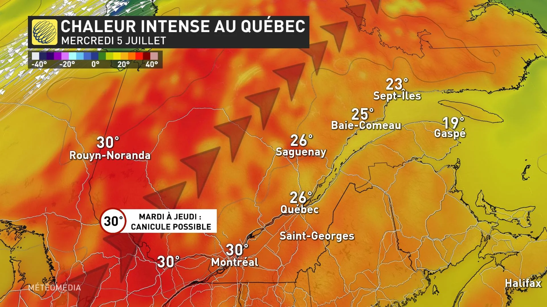 Prochaine canicule : celle-ci sera difficile à supporter - MétéoMédia