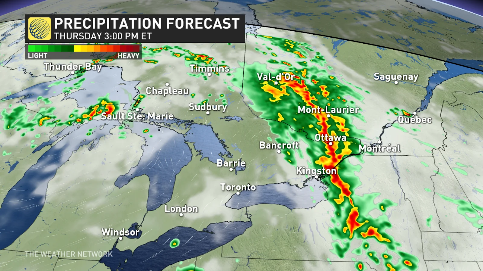 Thunderstorm risk kicks off unsettled weekend in Ontario and Quebec ...