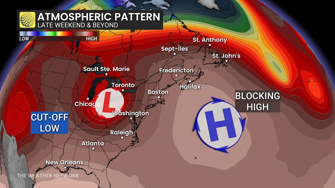 Blocking pattern to dictate Canada’s weather into next week - The ...