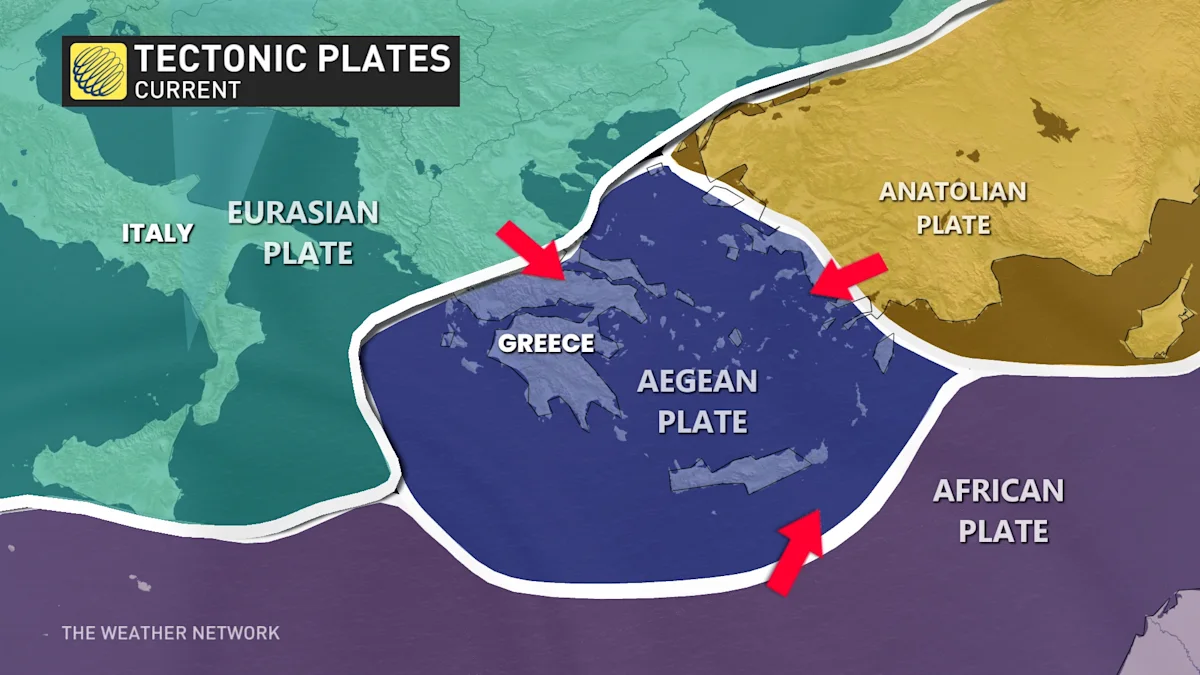 Tsunami worries rise as thousands of earthquakes rattle Santorini - The ...