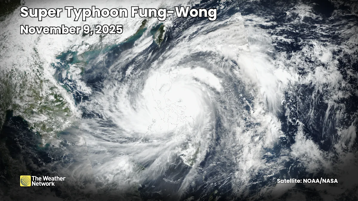 Super Typhoon Fung-wong slams into Philippines, over 1 million ...