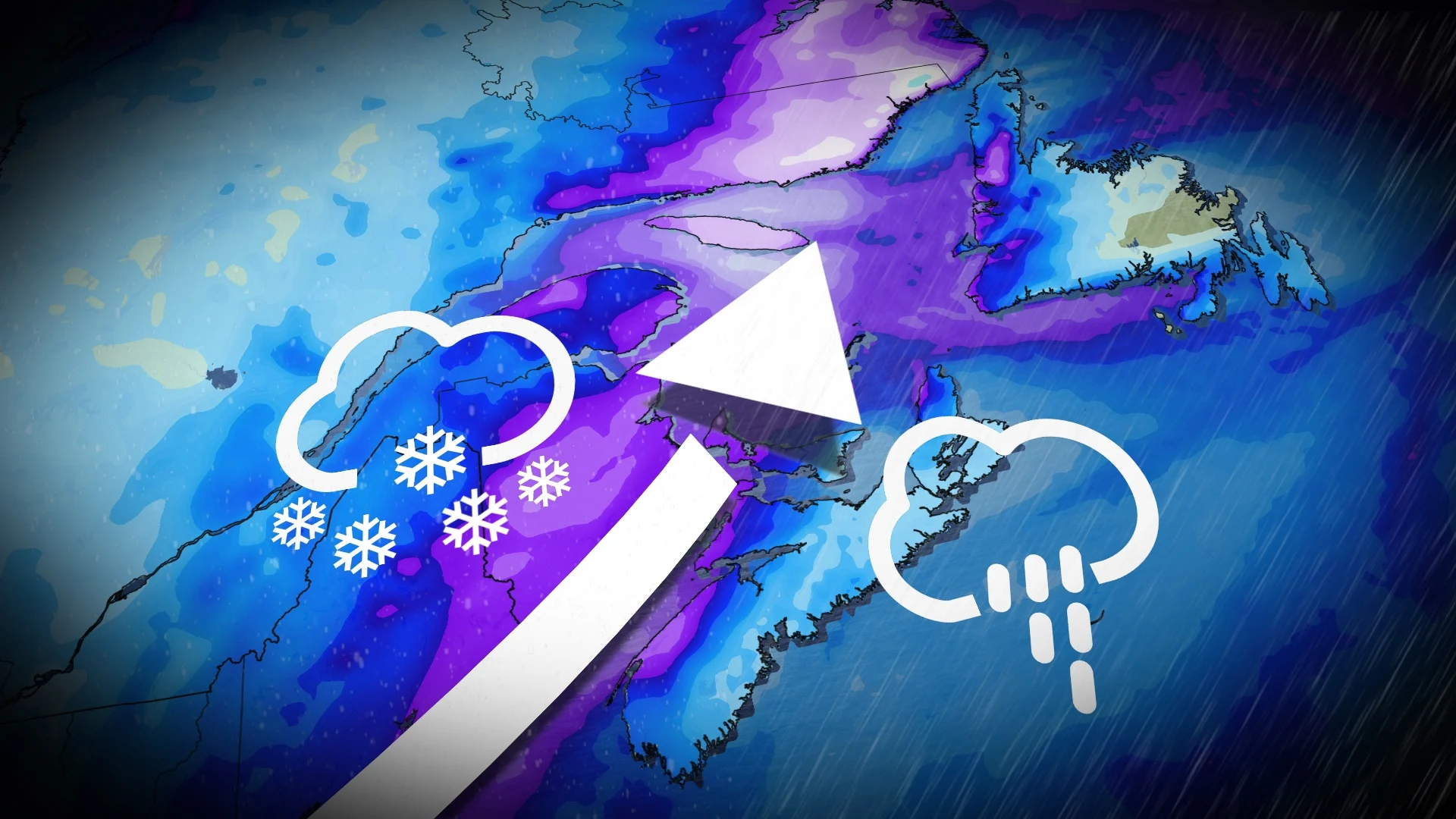 Disruptive storm slides into Atlantic Canada with heavy snow - The ...