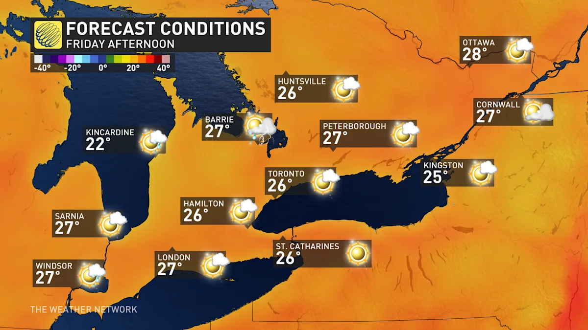 Finally a rain-free weekend? Gorgeous summer weather ahead in southern ...